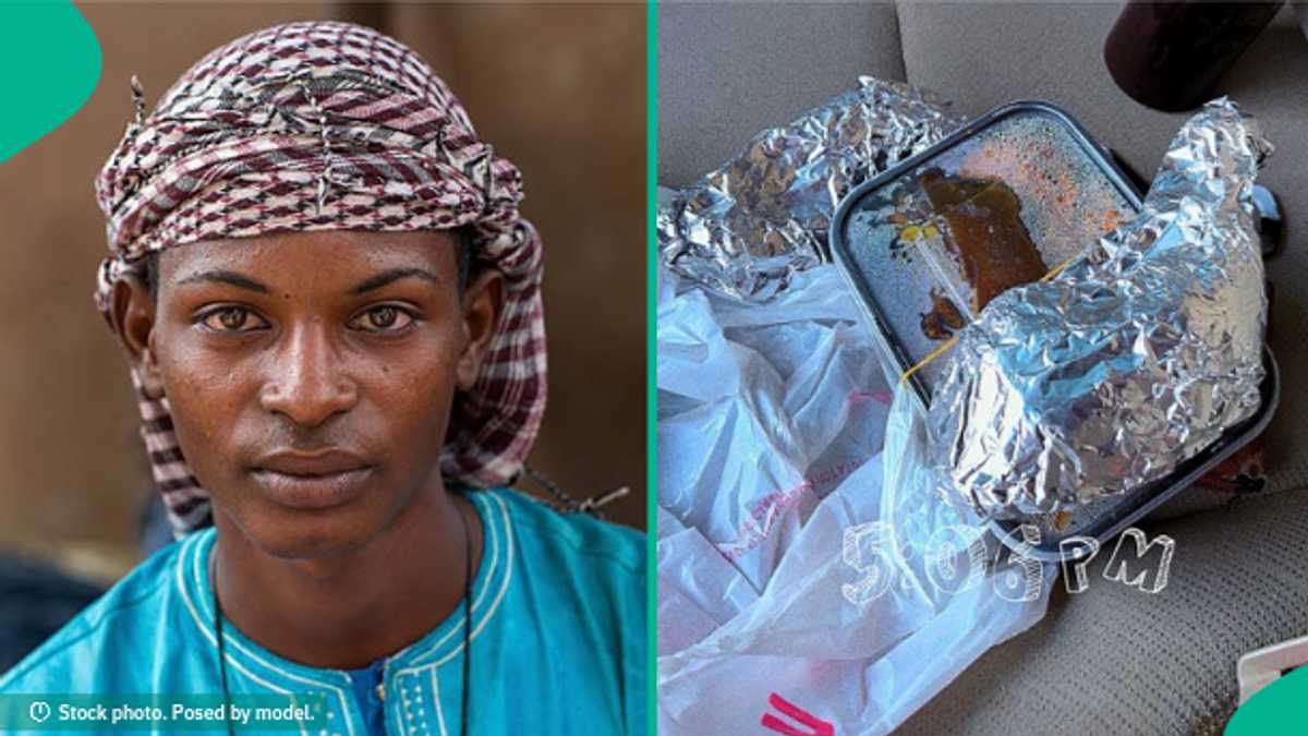 Muslim man reacts as Christian brother gifts him Christmas rice and chicken