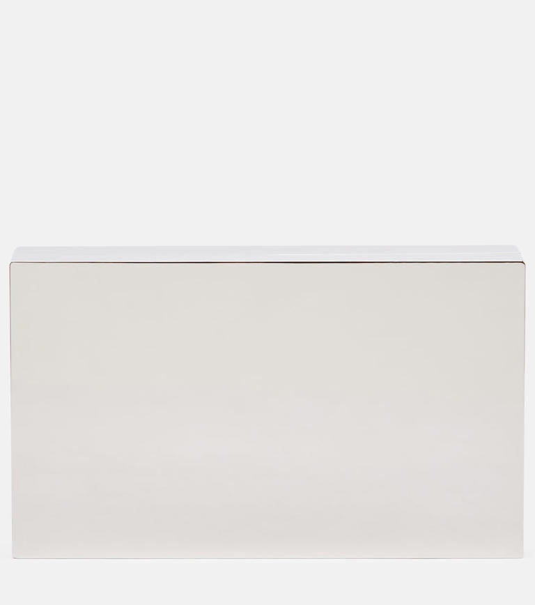 Victoria Beckham styles a cut-out gown from her label for a winter wedding