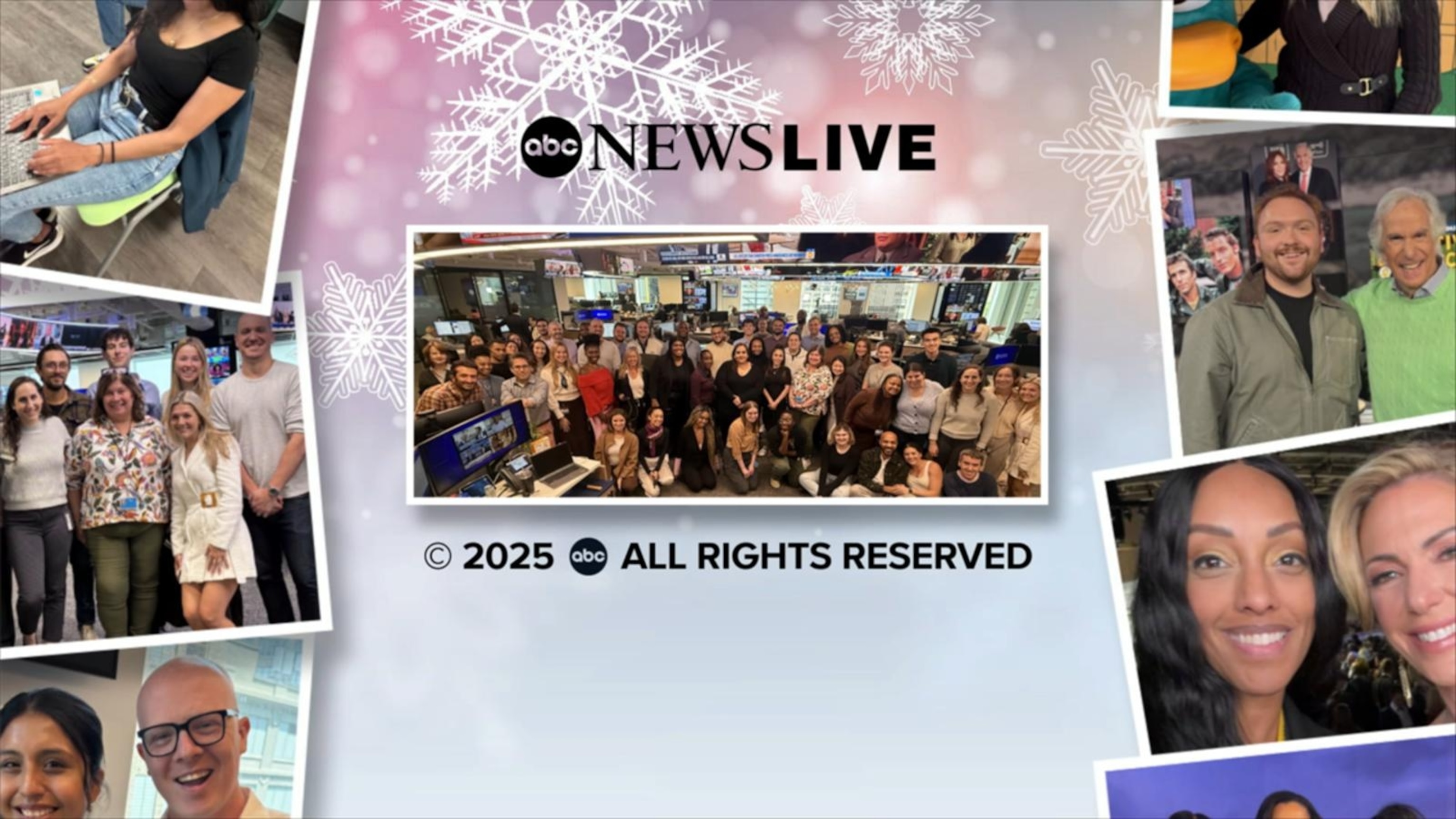 Thanking all who make 'ABC News Live' possible in 2025
