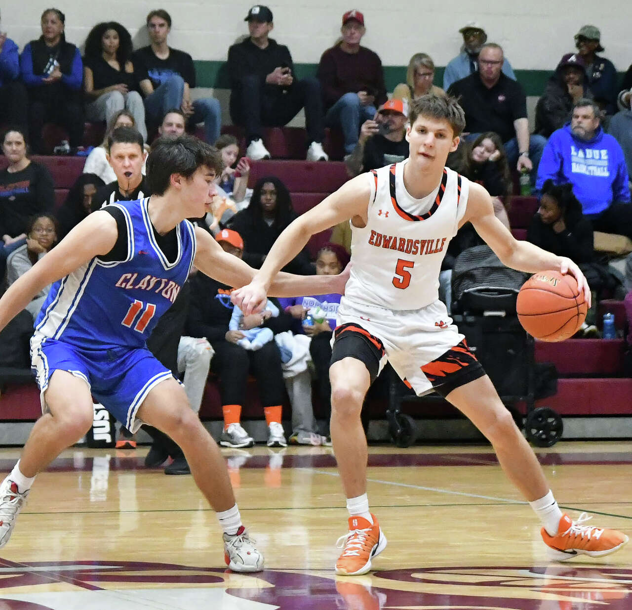 Edwardsville loses double-digit lead, game to Clayton