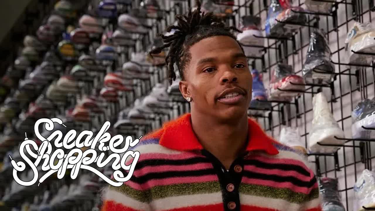Lil Baby goes sneaker shopping with Complex