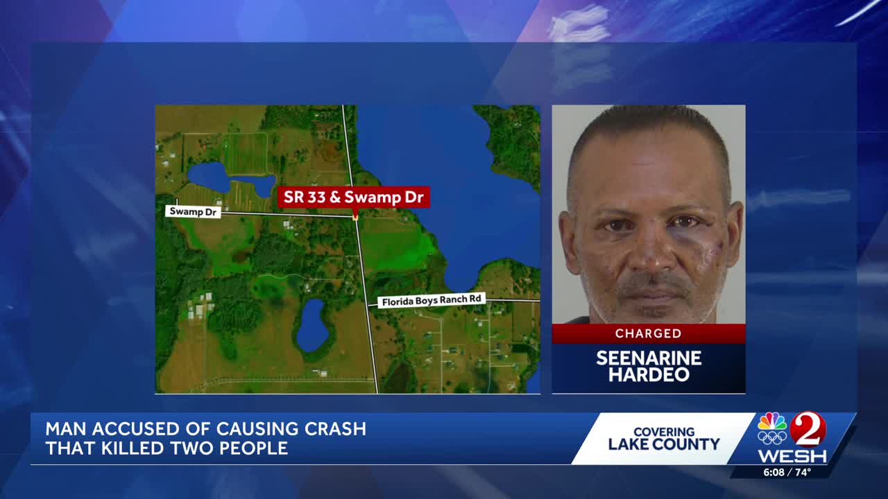 Man with multiple DUI's arrested after 2 killed in Lake County crash