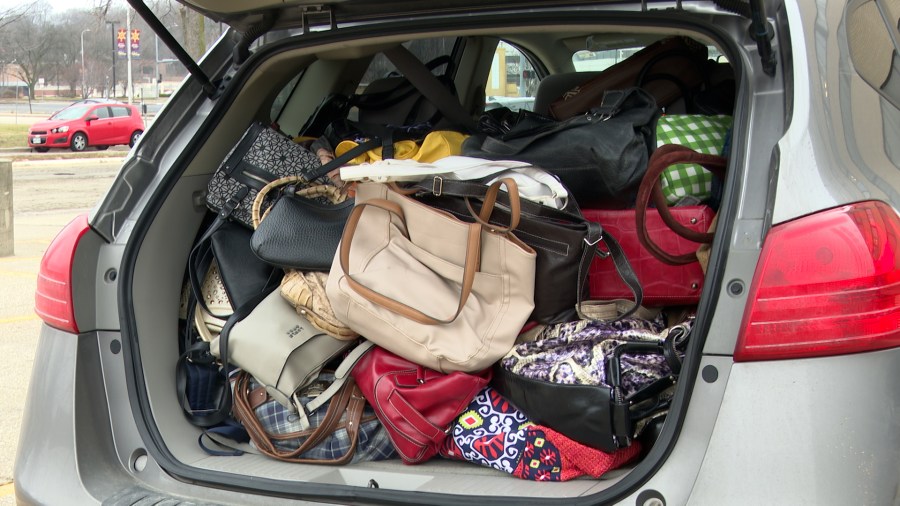 Faith group gifts 90 hope-filled handbags to Dream Center Peoria