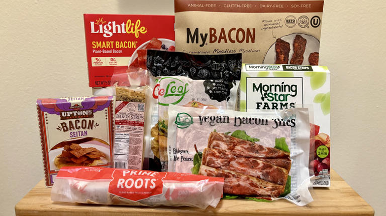 I tried 8 plant-based bacon brands and ranked them worst to best