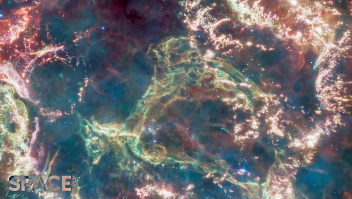 James Webb Space Telescope delivers stunning views of supernova remnant ...