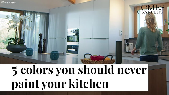 Colors you should avoid painting your kitchen