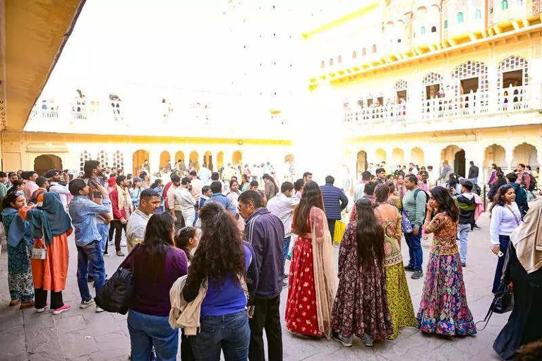 Massive tourist rush in walled city brings lack of public loos into focus