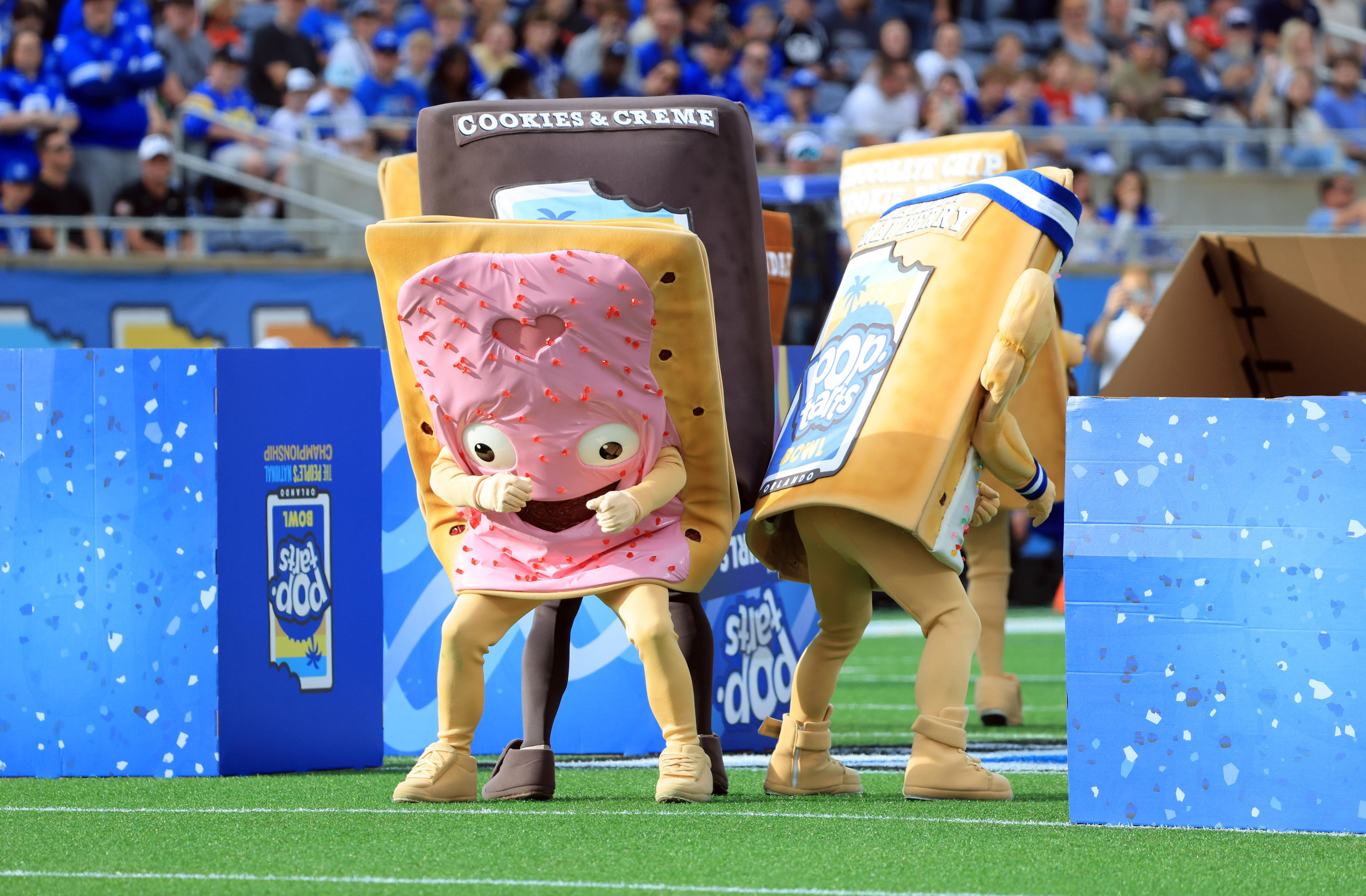 Pop-Tarts Bowl mascots unboxed to 'Sirius' in electric introduction