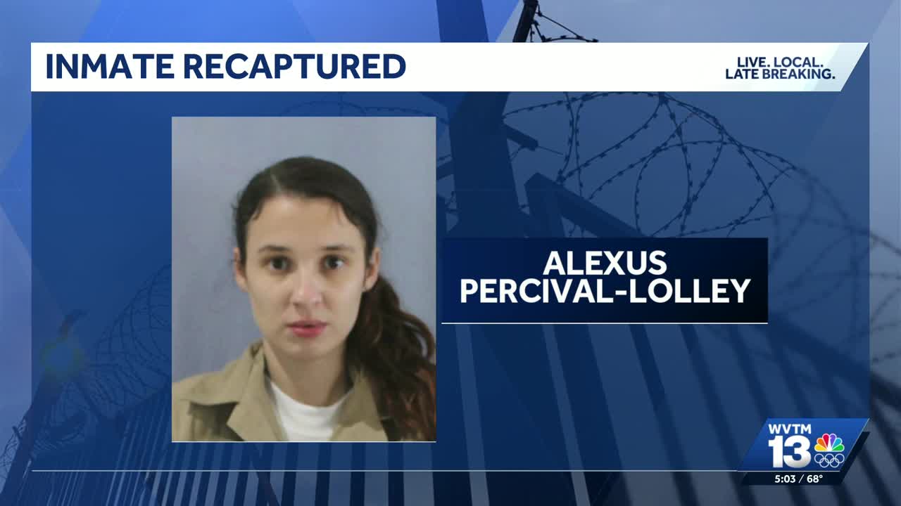 Alabama inmate caught a week after walking off job site