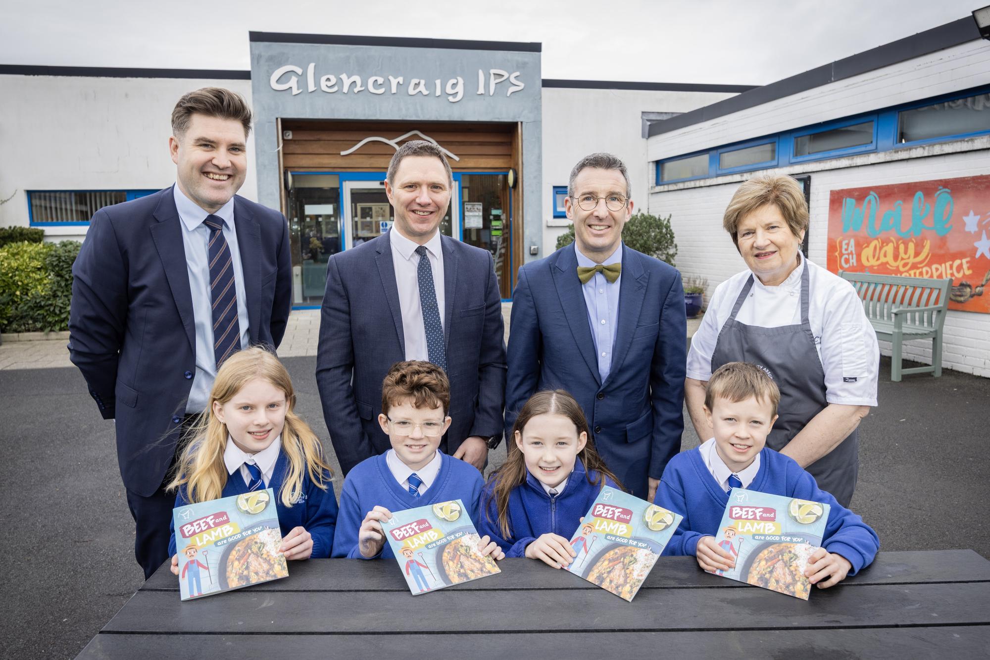 LMC hosts DAERA minister Andrew Muir for school cookery demonstration