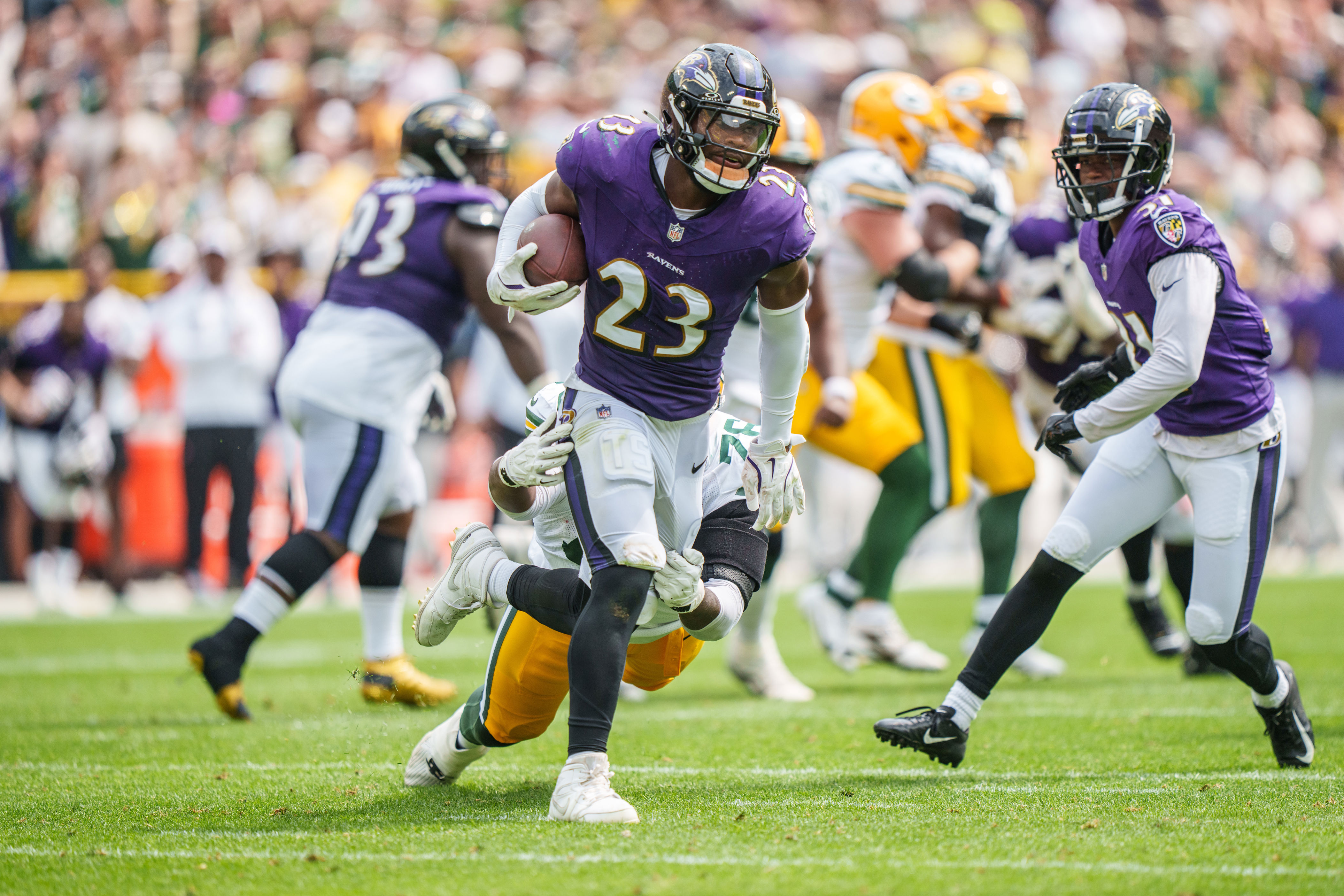 Saturday night football: Baltimore Ravens vs Green Bay Packers