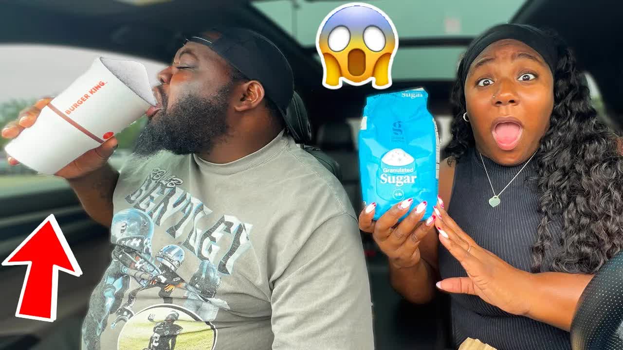 Dumping a whole bag of sugar in my angry husband's lemonade! Hilarious