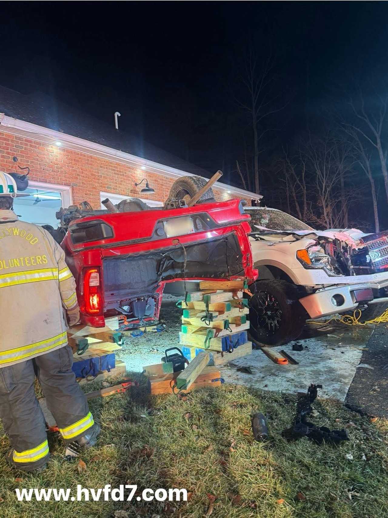 Watch: Second violent crash in one day rocks southern Maryland ...