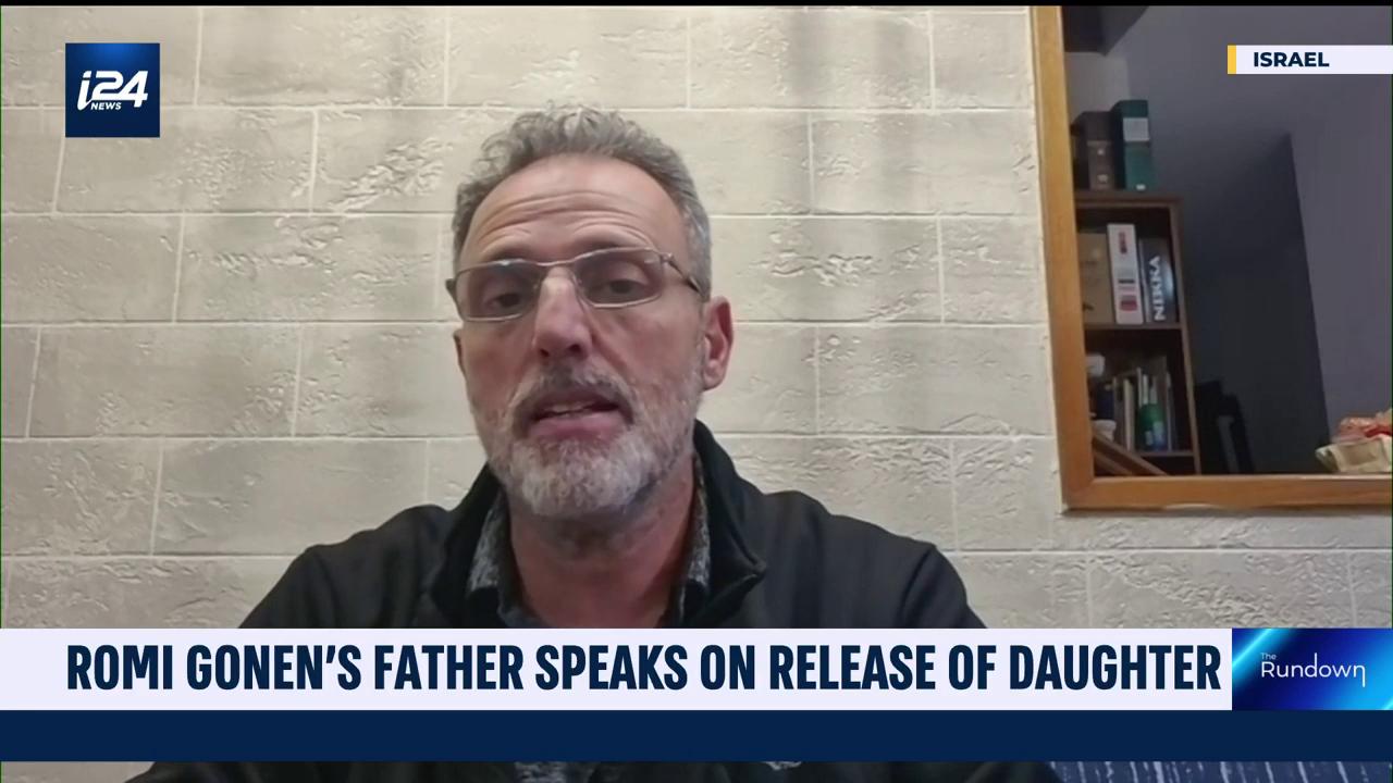 Romi Gonen's father speaks about release, calls to free all hostages