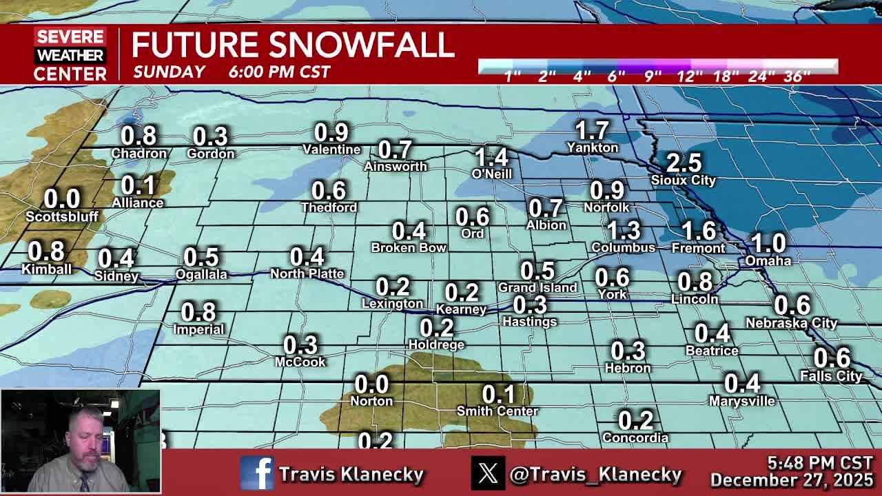 Short-lived weather alert day comes late night through Sunday morning