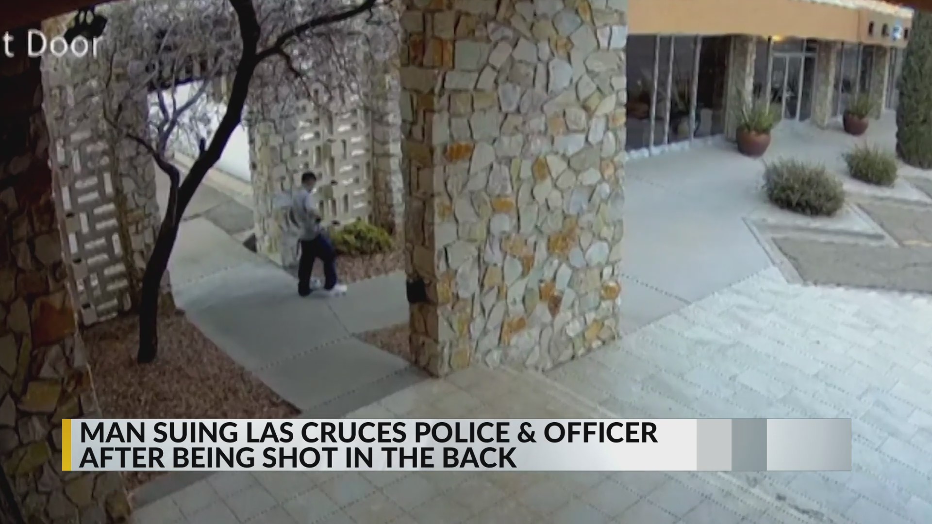 Man suing Las Cruces Police Department and officer after being shot in back