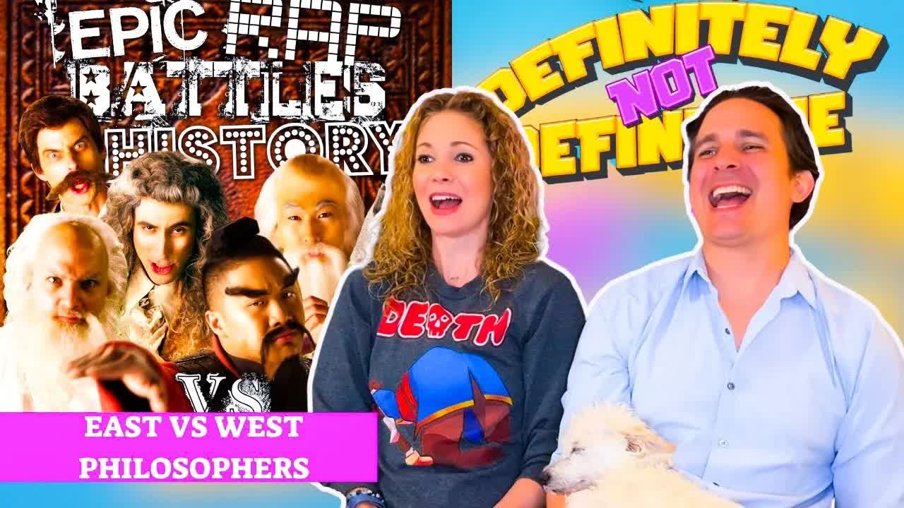 Epic Rap Battles of History Eastern vs Western philosophers reaction
