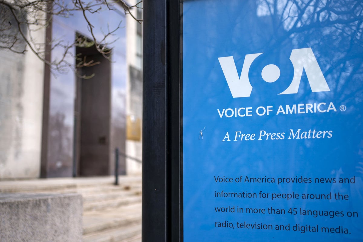 Judge temporarily blocks Trump action against Voice of America