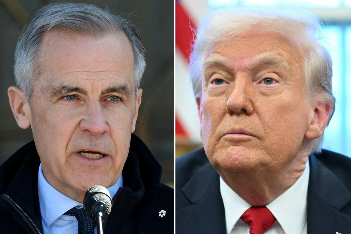 Trump appears to ease tensions with Canadian prime minister in ...