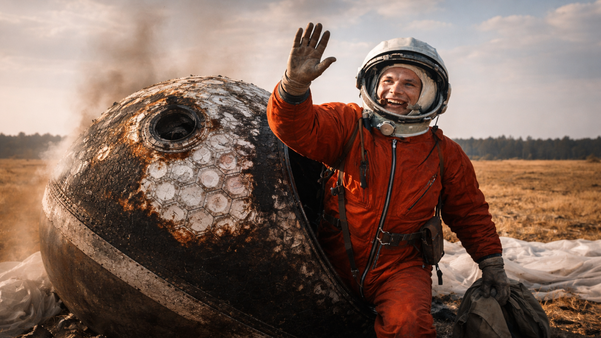 The terrifying truth behind Yuri Gagarin’s Vostok 1 re entry and the ...