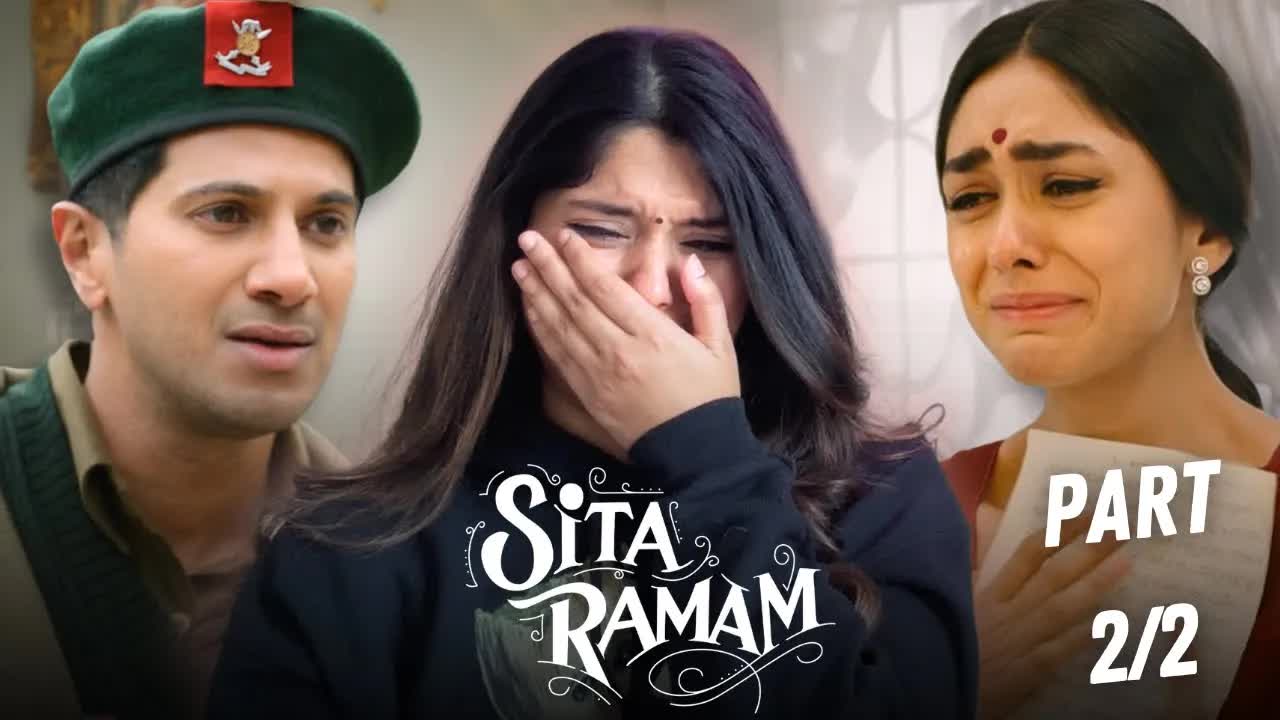 Sita Ramam (2022) movie reaction (part 2/2)! I Dulquer Salmaan | Mrunal ...