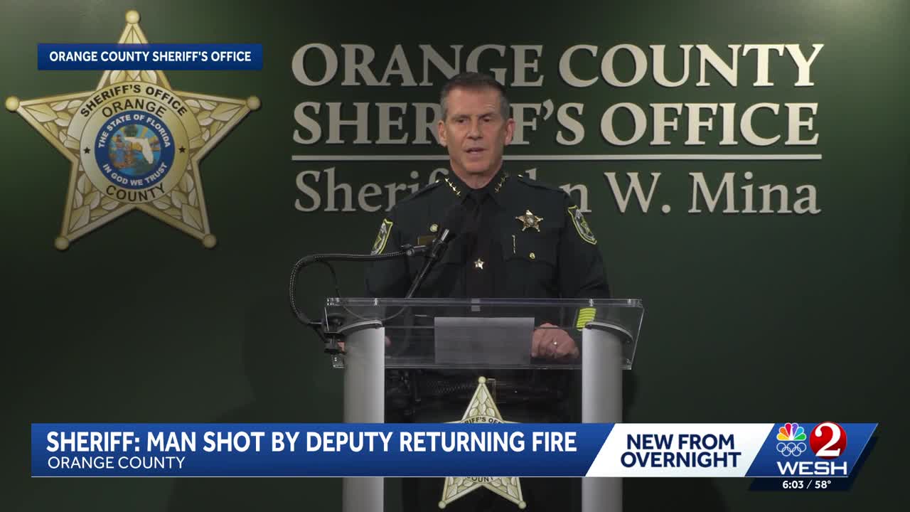 Orange County deputies shoot man while serving warrant
