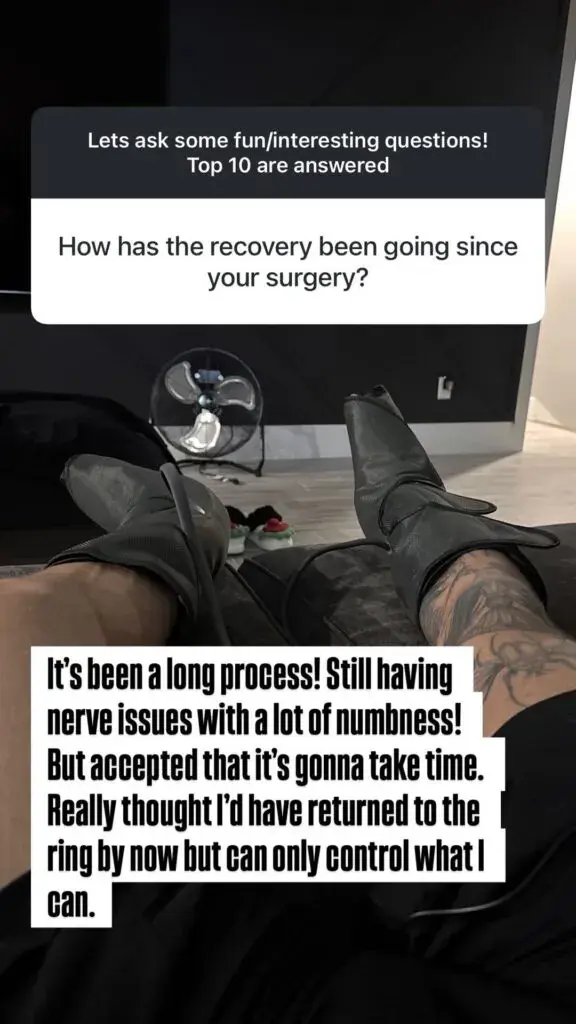 AEW's Buddy Matthews provides update on his recovery following surgery