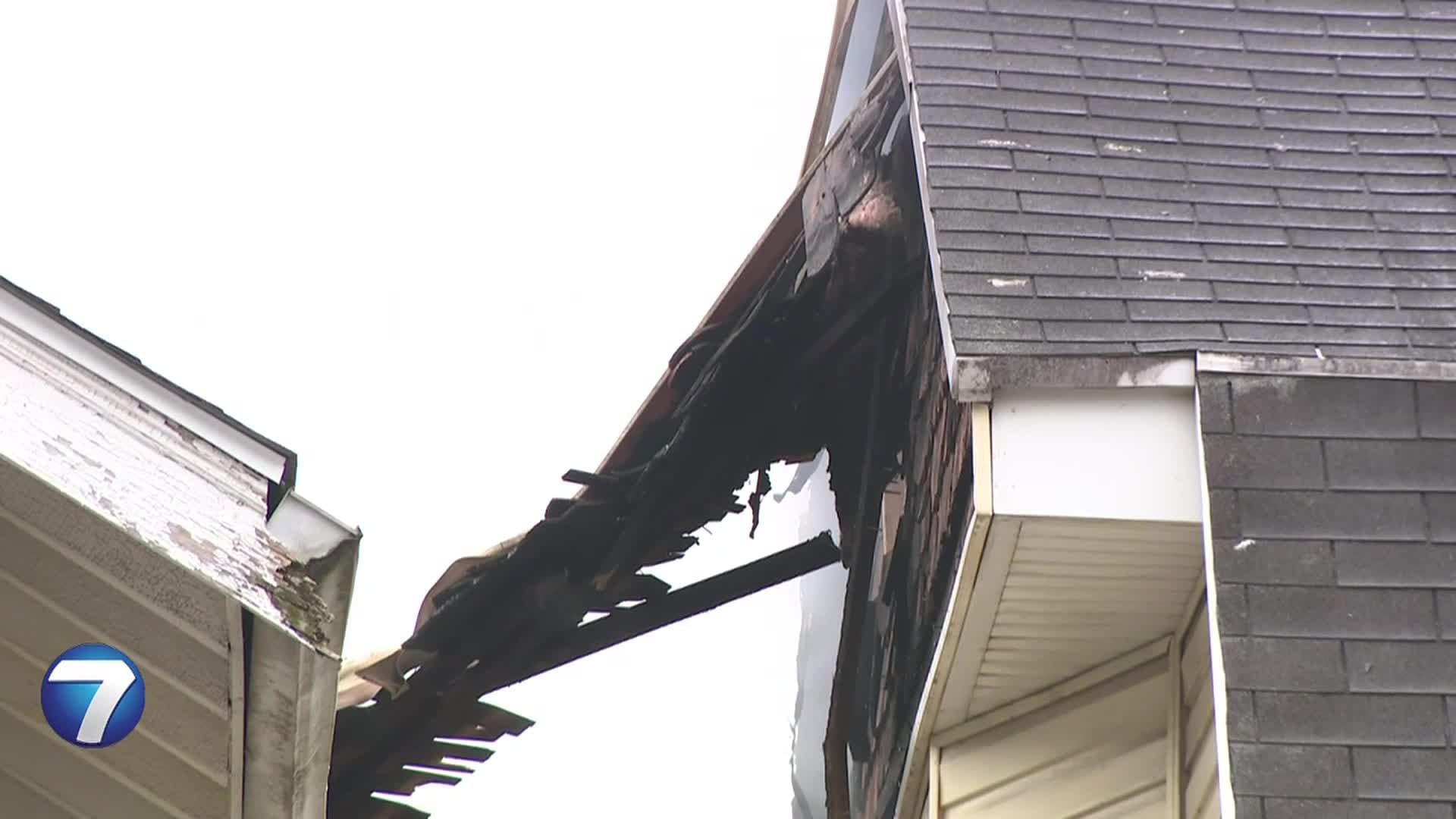 Family forced out of home after bedroom fire in Dayton neighborhood