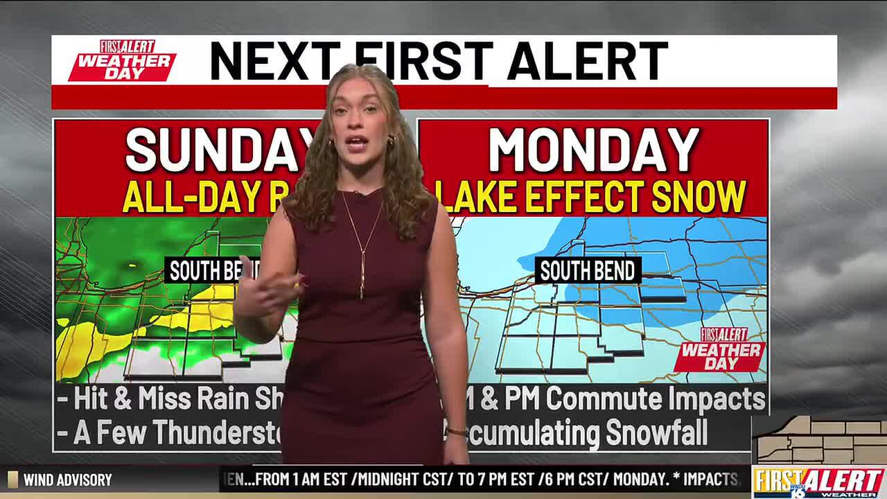 First Alert Weather Days Sunday and Monday