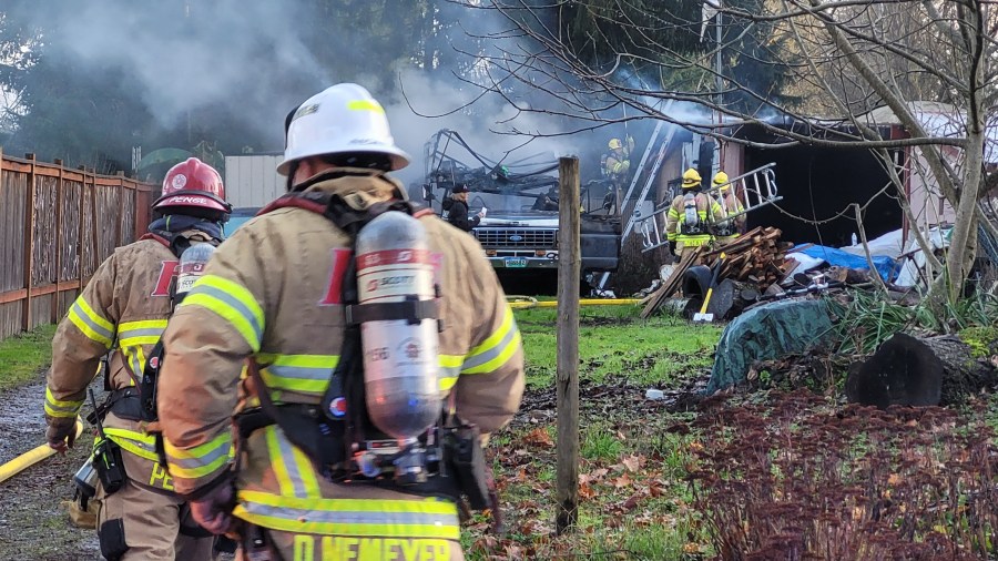 One hospitalized after RV fire in Forest Grove