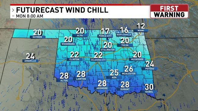 Winter returns Sunday thanks to a powerful cold front