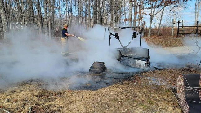 Fire crews extinguish Sequatchie Co. UTV fire; owners escape safely ...