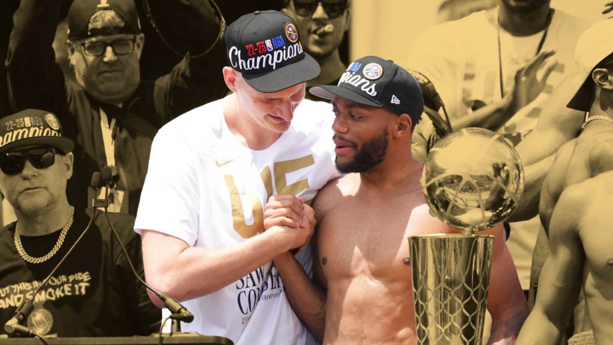 "We're getting drunk, we're going drink-for-drink" - Bruce Brown ...