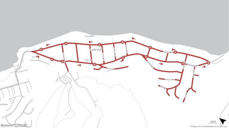 Lanikai parking restrictions in place through Christmas weekend