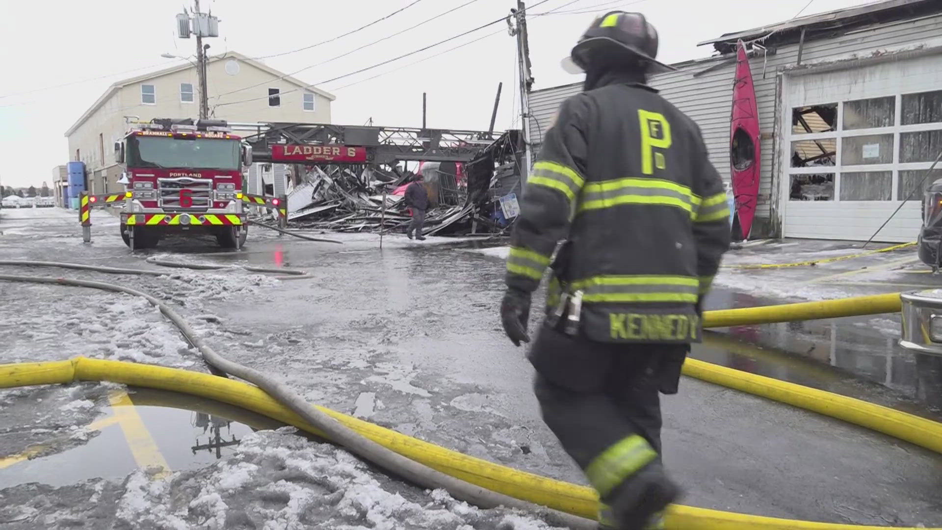 Officials say cause of Portland fire not likely to be known due to damage