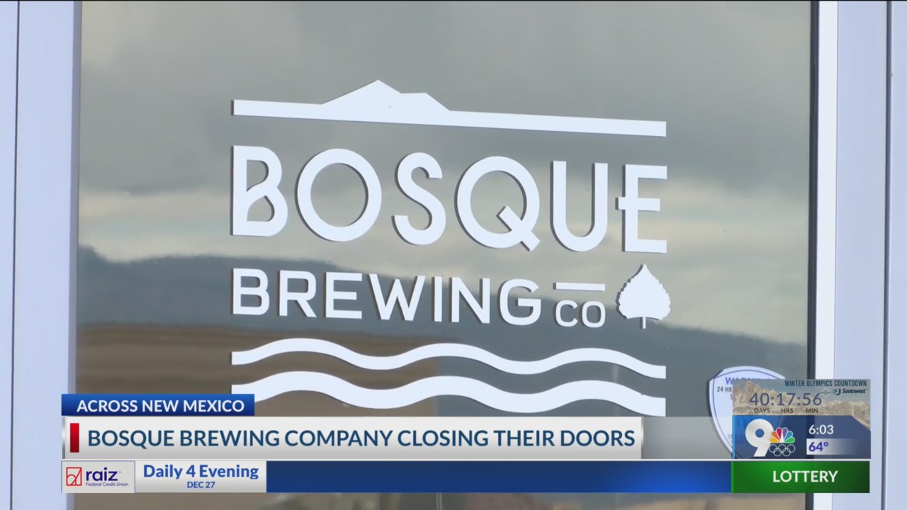 Bosque Brewing closing NM taprooms