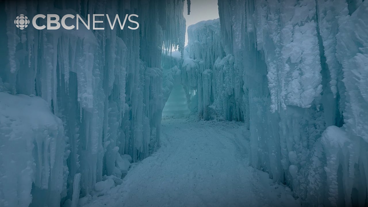 Ice Castles Edmonton opens downtown for the first time