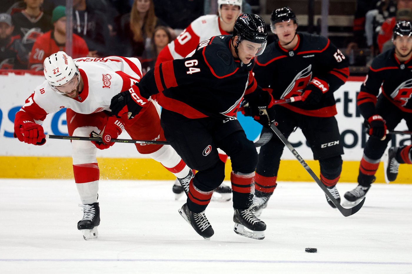 Gostisbehere, Svechnikov post 3-point games as Hurricanes beat Red ...