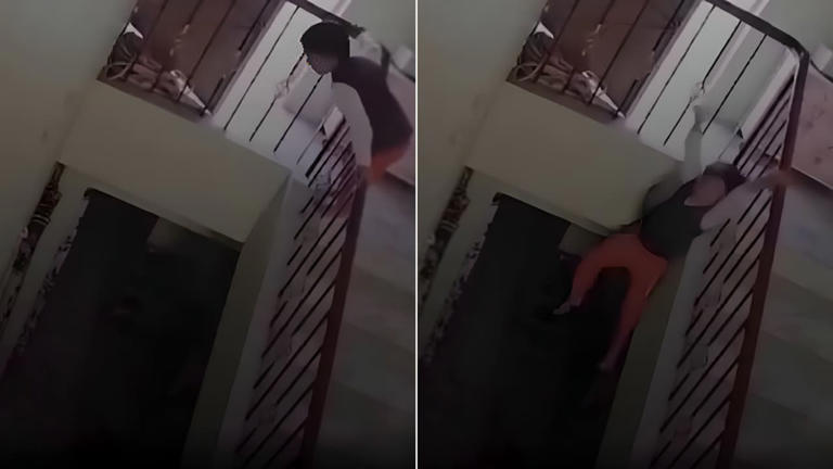 Shocking CCTV video of 3-year-old's fall raises child safety questions