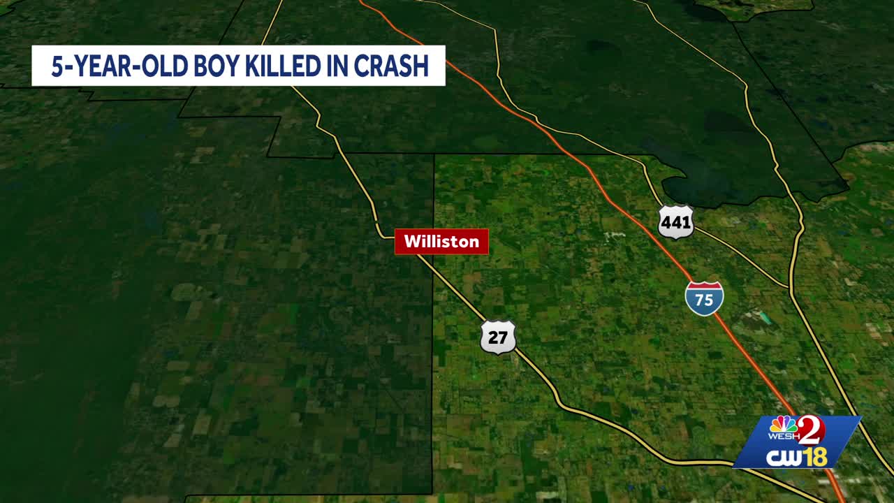 FHP: 5-year-old killed in Marion County crash Saturday morning