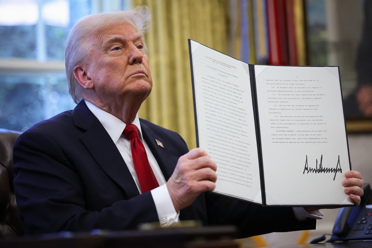 Trump signs executive order for 25% tariffs on foreign-built vehicles