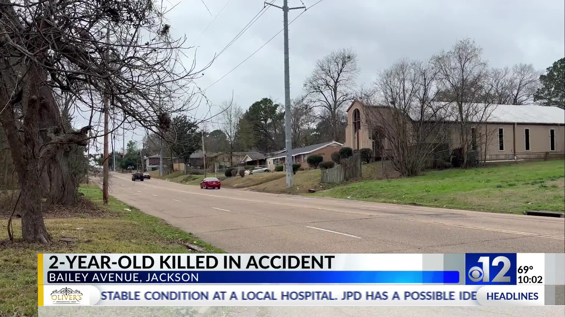 Two-year-old girl killed in accident at Jackson apartment complex