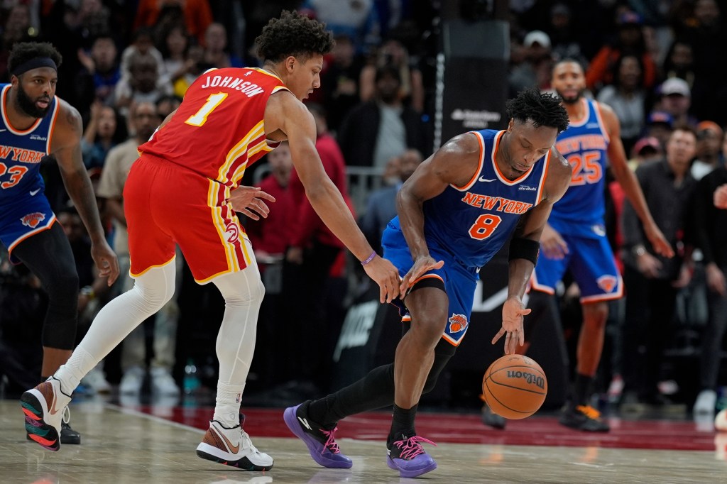 OG Anunoby’s late heroics save the day as Knicks stave off Hawks ...