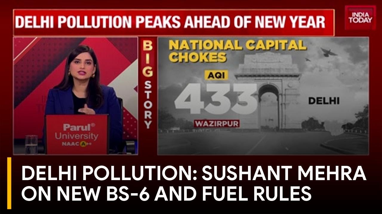 Delhi pollution: Sushant Mehra reports on permanent 'No PUC No Fuel ...