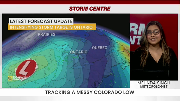 Intensifying storm targets Ontario with snow, freezing rain, and high winds
