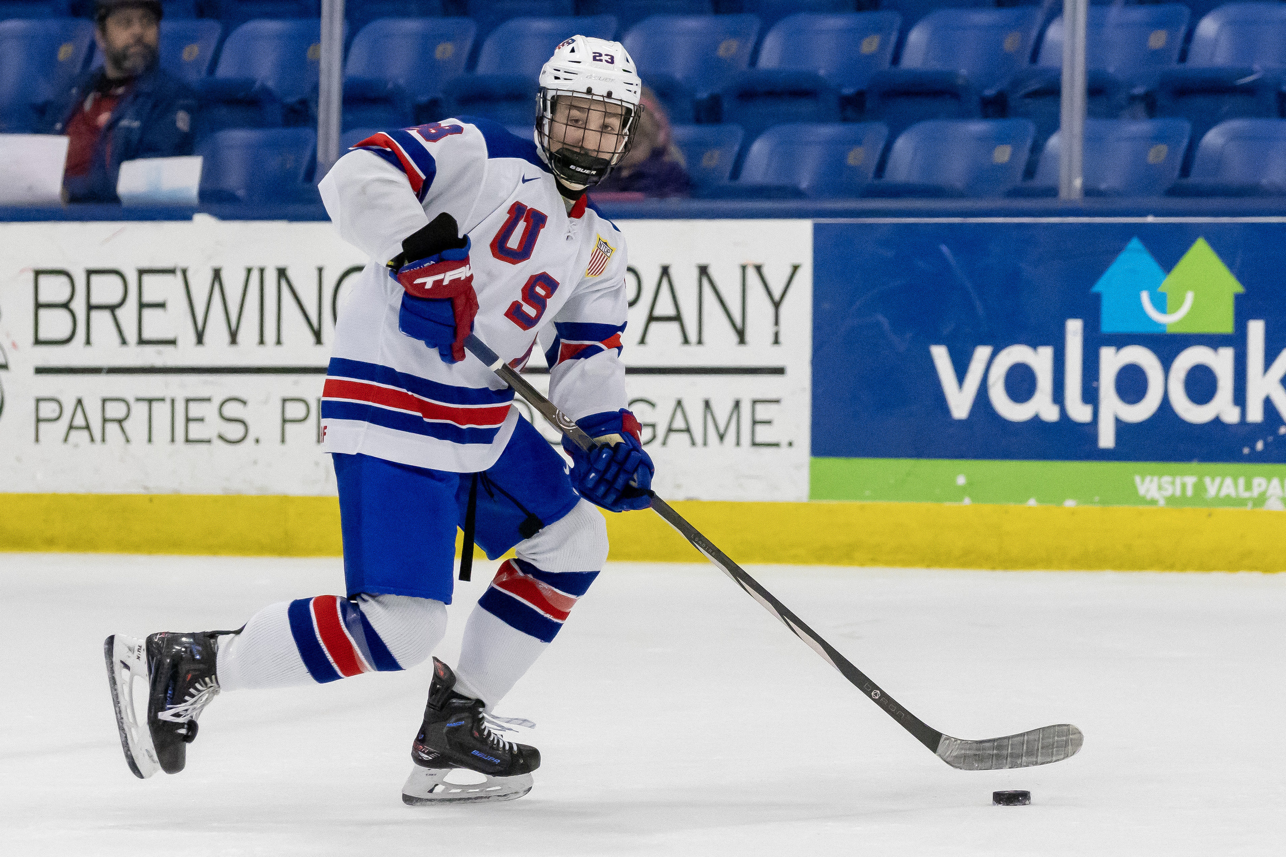 USA’s Cole Hutson stretchered off during World Juniors game