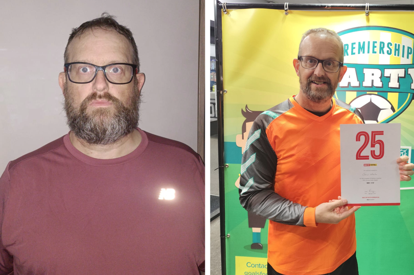 How football helped Chester man shed over 4.5 stone in just 7 months