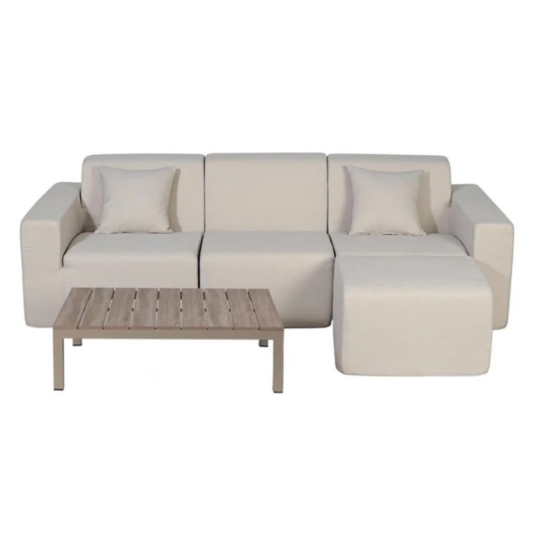 Wayfair is selling a $1,200 5-piece sectional sofa set with a coffee ...
