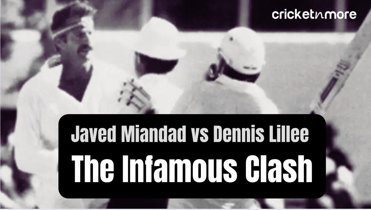 Dennis Lillee–Javed Miandad: The infamous clash that shocked cricket