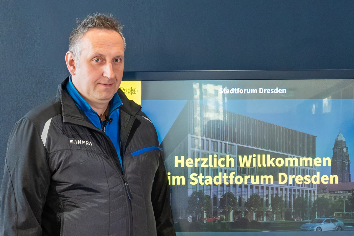 Für Besucher unsichtbar: 660 Kilometer Kabel halten neues Stadtforum am ...